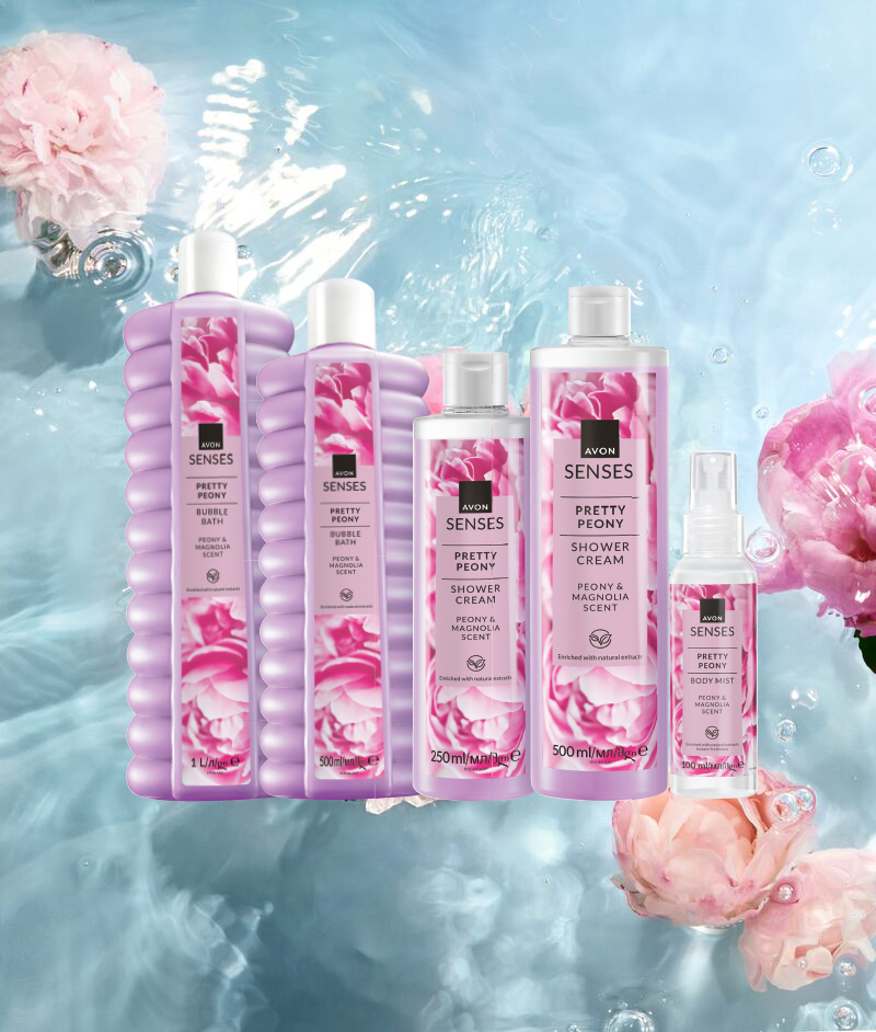 Avon Senses Peony Collection