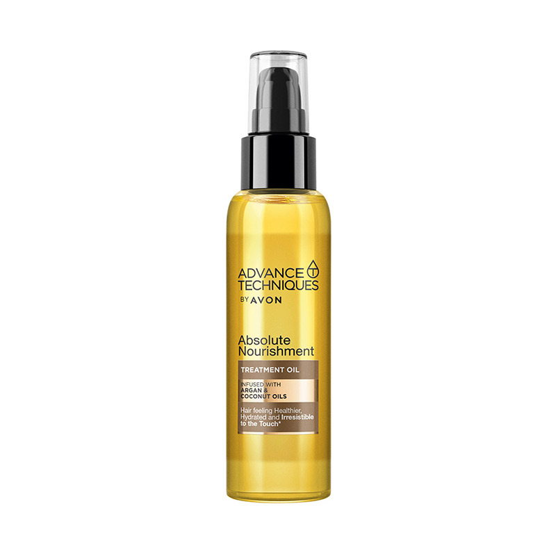 ADVANCE-TECHNIQUES Huile de Traitement Argan & Noix de Coco 100ML