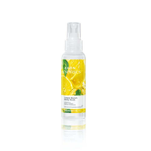 AVON SENSES LEMON BURST REFRESH brume parfumée pour le corps 100ML